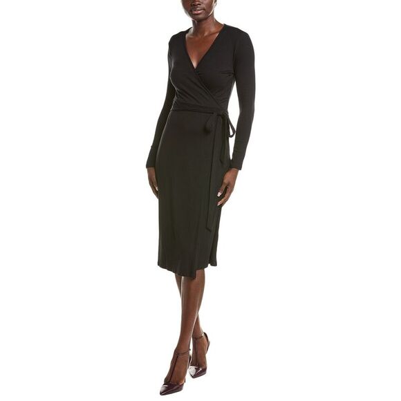 ANNA KAY | Dresses | Anna Kay Womens Nakam Wrap Dress Black | Poshmark